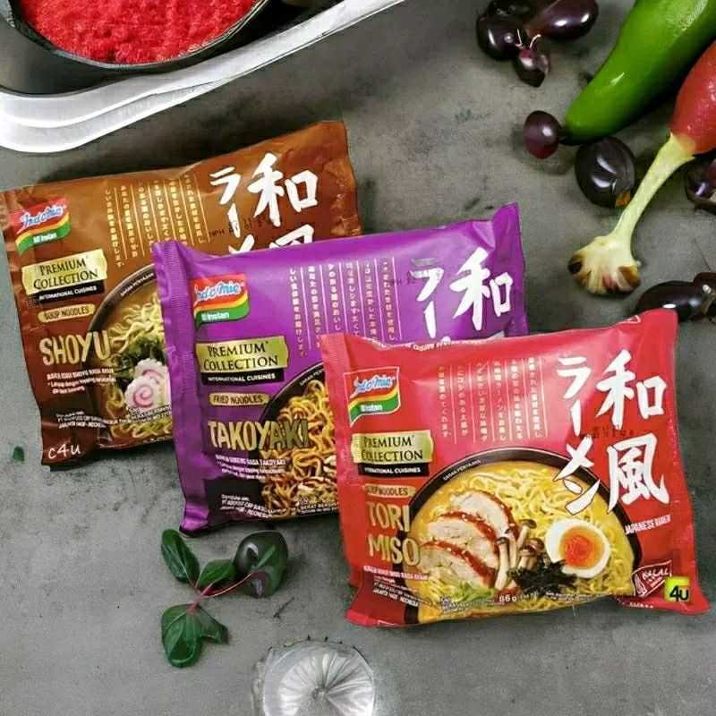 Jual Indomie Ramen Tori Miso Shoyu Takoyaki Mie Instant Enak Dan Murah ...