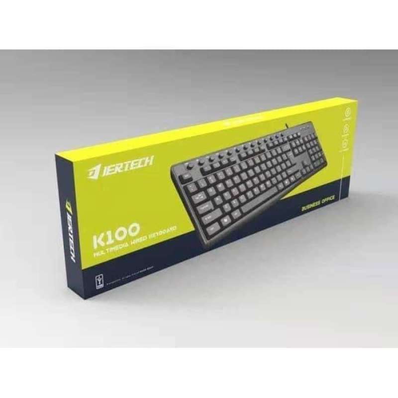 Jual Jertech Original Keyboard K100 Multimedia Usb Di Seller Wiljon ...