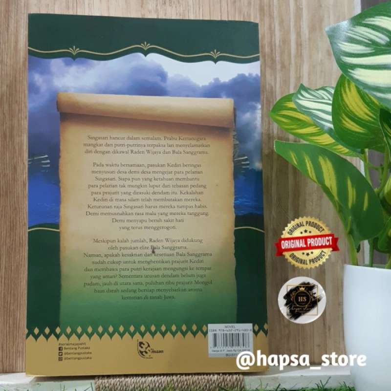 Jual Buku Novel Majapahit 3 Banjir Bandang Dari Utara By Langit Kresna H Di Seller Indah Library ...