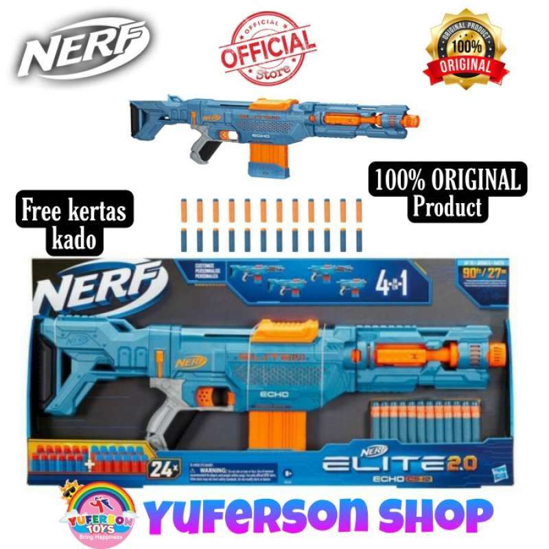 Promo Nerf Elite 2.0 Echo Cs-10 Blaster Diskon 17% di Seller Hafizh ...