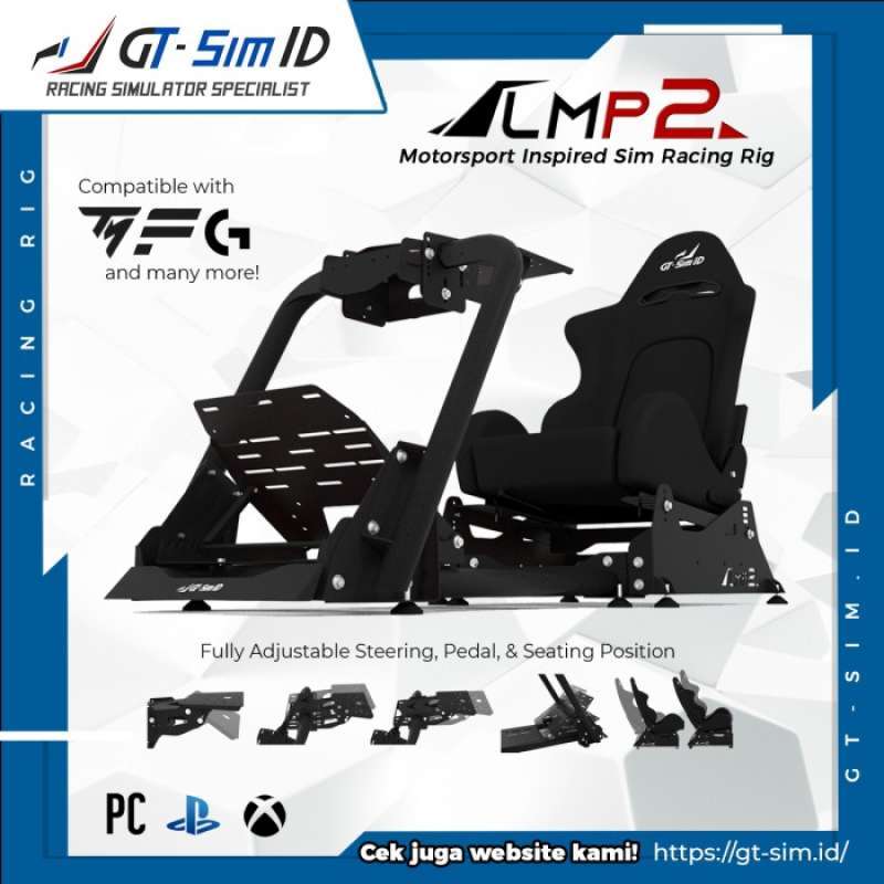 Promo Gt-Sim.Id Lmp2 Racing Rig (Simulator Thrustmaster, Logitech ...