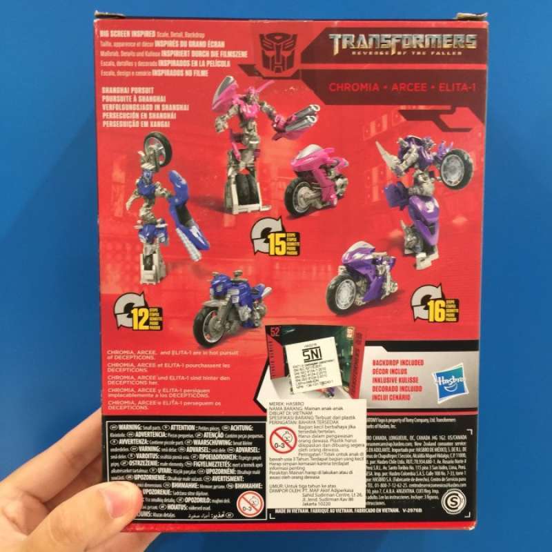 Jual Transformers Studio Series 52 Chromia Arcee Elita - Takara Tomy Di ...