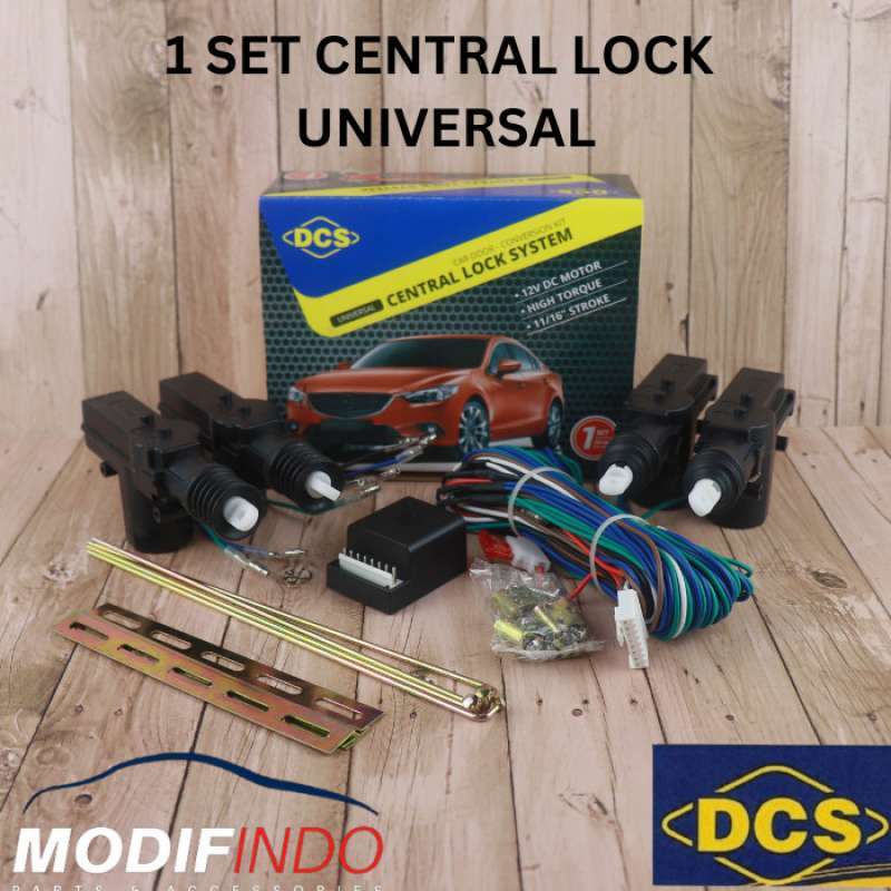Jual Central Lock Mobil Universal Untuk 4 Pintu Model Pistol High ...