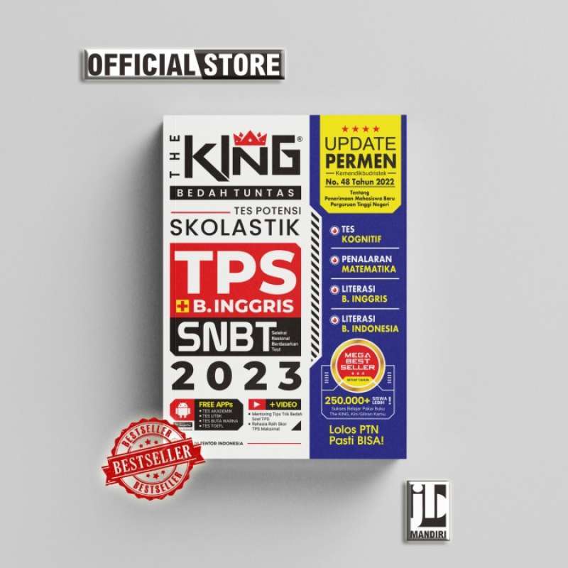 Promo Buku Tps Snbt 2023 The King Tps Skolastik Diskon 6 Di Seller