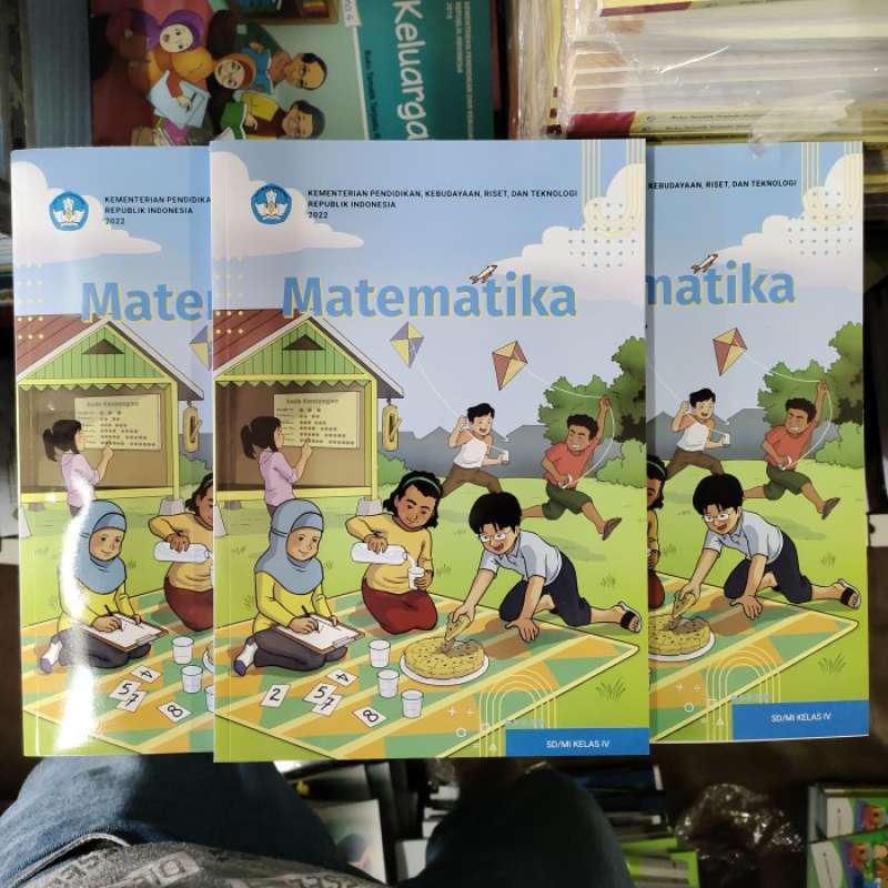 Promo Buku Matematika Kelas 4 / lV SD Kementerian Kurikulum Merdeka Original Diskon 16% di ...