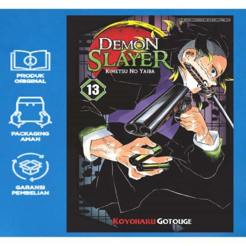 Promo Komik Manga : DEMON SLAYER: Kimetsu No Yaiba Vol 13 Diskon 20% di Seller INDAH JAYA STORES ...