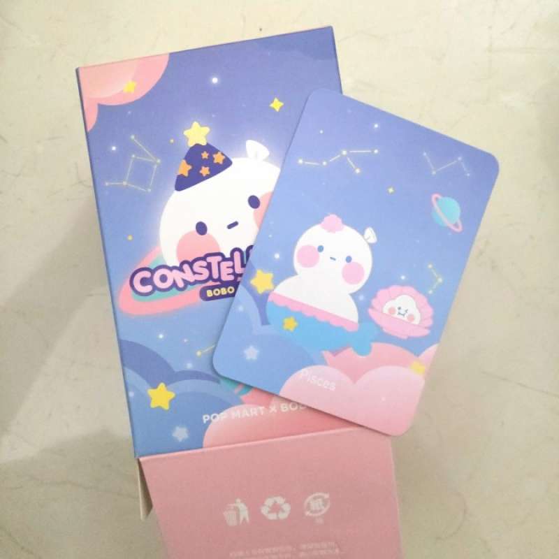 Promo Pop Mart BOBO COCO - Zodiac Plush - PISCES Blind Box Figure ...