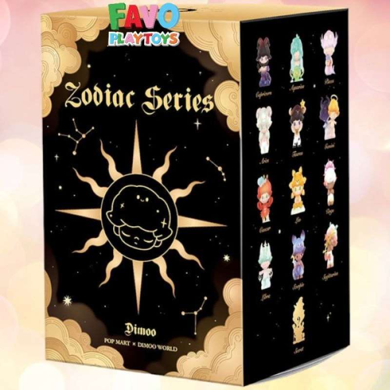 Promo POP MART x DIMOO Zodiac Series Blindbox Figure Set Diskon 23% di ...