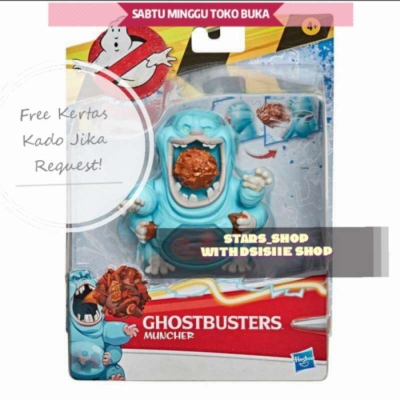 Promo Ghostbusters Fright Feature Muncher Ghost Figure Original. Diskon ...