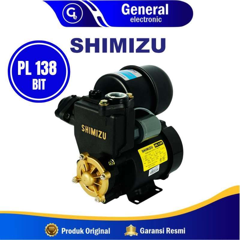 Jual Pompa Air Shimizu Otomatis Pl 138 Bit - Sumur Dangkal Original Di ...