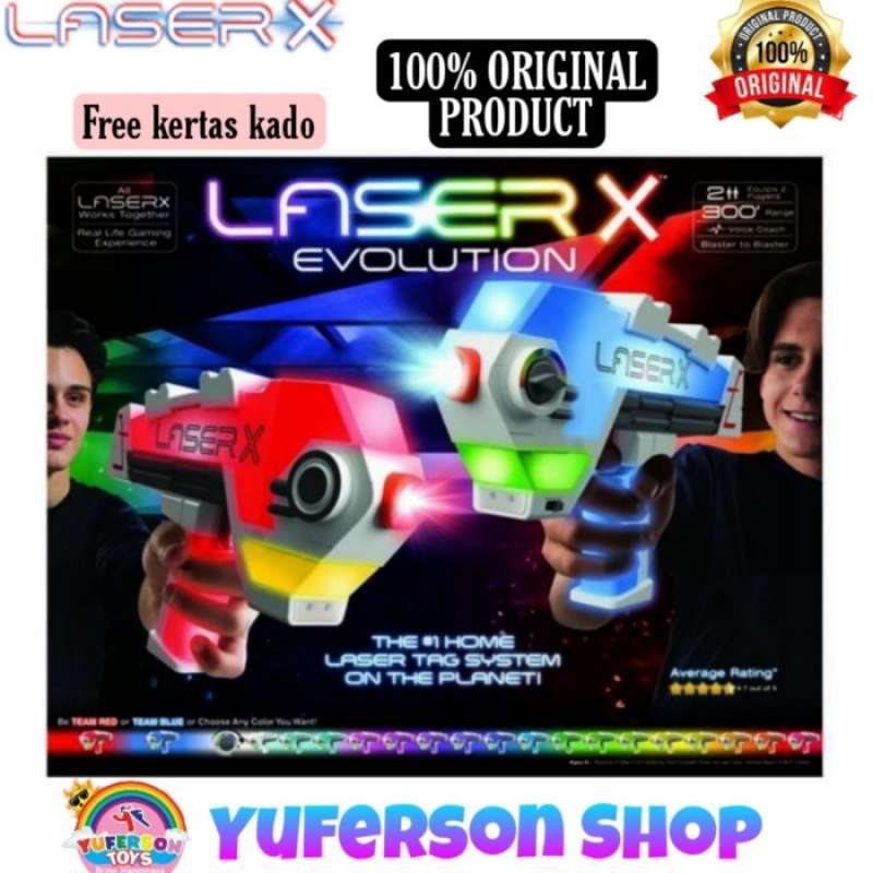 Promo Laser X Evolution Blaster To Blaster Toys 88908 Original Diskon ...