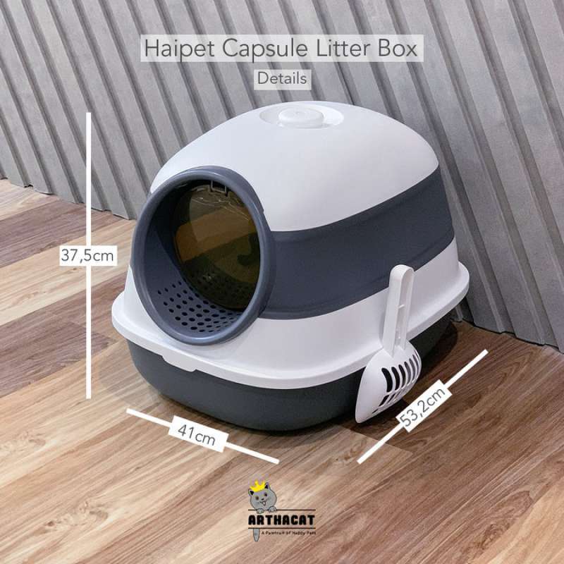 Promo Haipet Capsule Litterbox - Tempat Bak Toilet Pasir Kucing ...