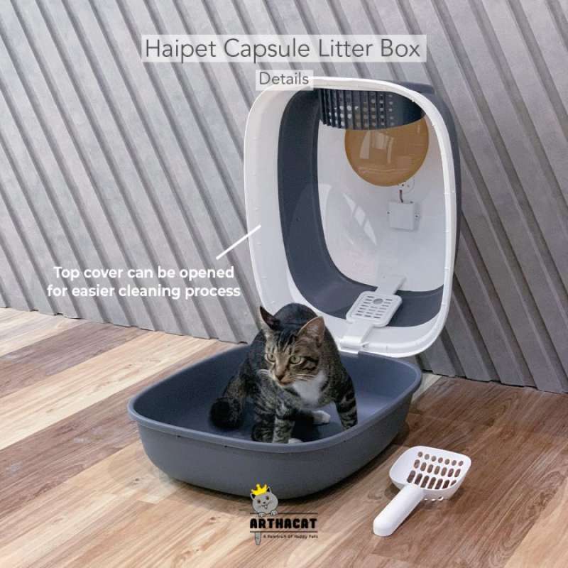 Promo Haipet Capsule Litterbox - Tempat Bak Toilet Pasir Kucing ...