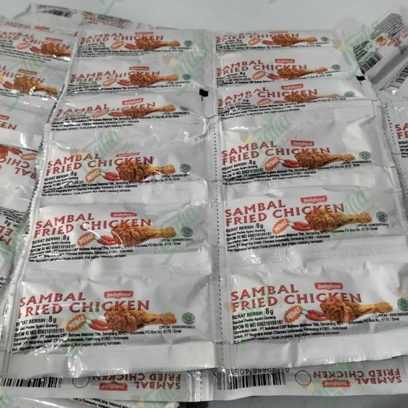 Jual Sambal Sachet Kfc Indofood 24pcs Di Seller Tobaku Malia ...