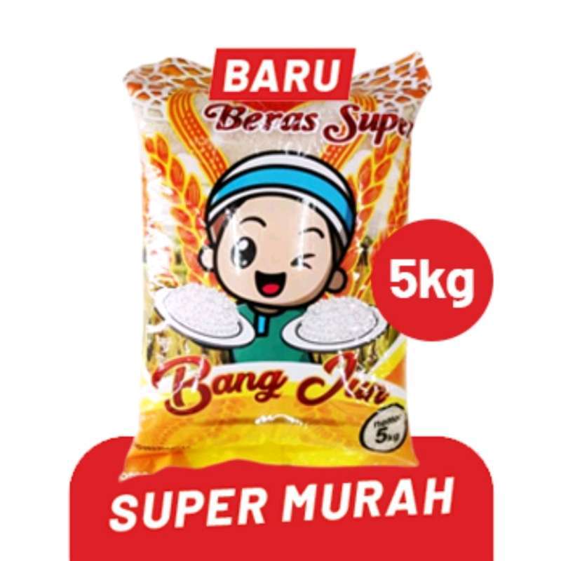Jual Beras Bang Jun [5 Kg] Di Seller Numnum Jaya - Toko Numnum Jaya - Kota Surabaya | Blibli