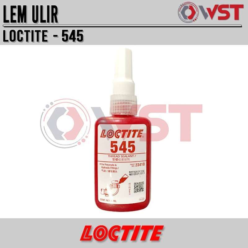 Promo Lem Pipa Besi Loctite 545 / Lem Pneumatic & Hydraulic Fitting ...