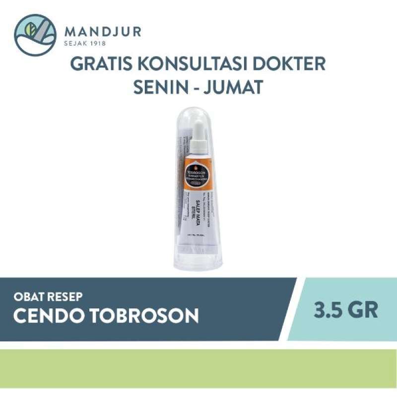 Jual Cendo Tobroson Salep Mata 3.5 g di Seller Apotek Mandjur Official ...