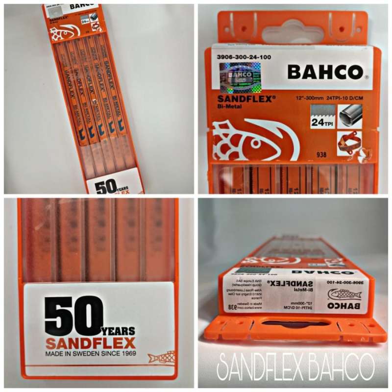 Jual Bahco Sandflex 18 Mata Gergaji Besi Panjang Di Seller Dunia ...