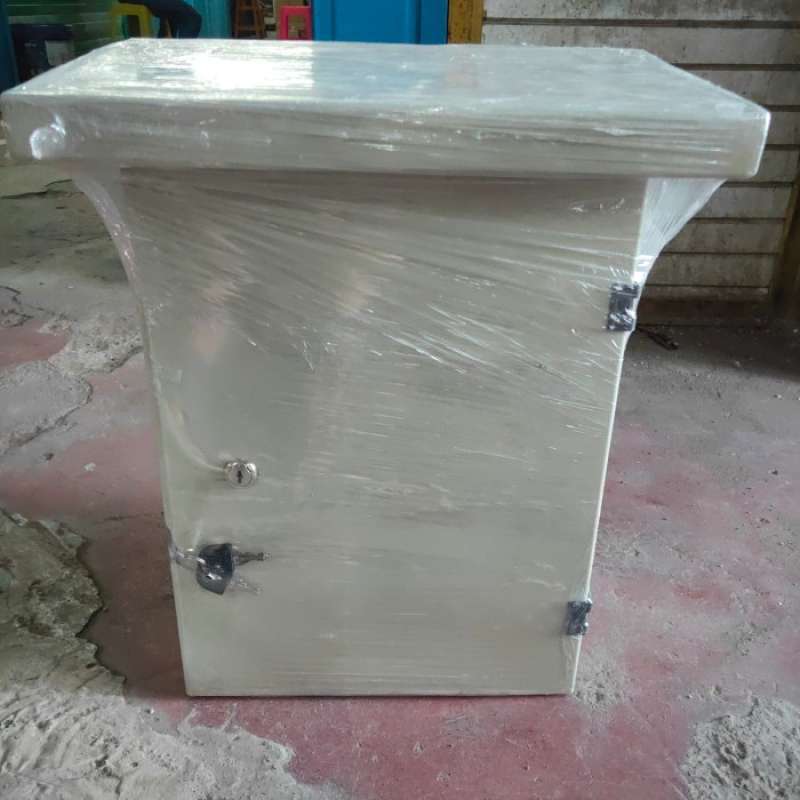 Promo Box Panel Listrik Outdoor Topi 30x40x20 Tebal plat 1.2mm Cat ...