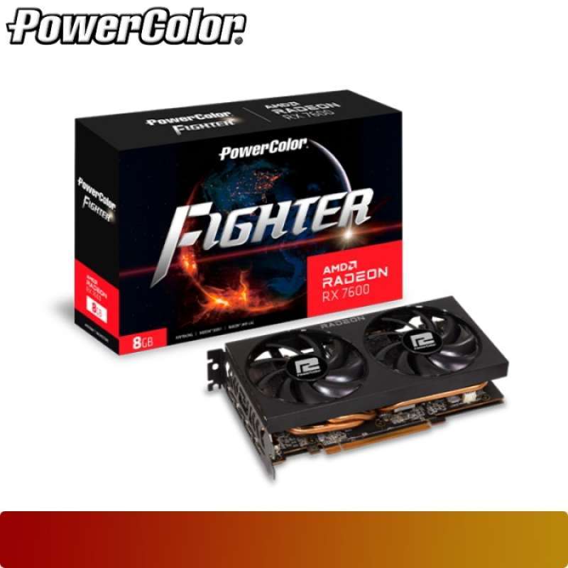 Jual Powercolor Fighter Amd Radeon Rx 7600 8gb Gddr6 Di Seller Nano ...