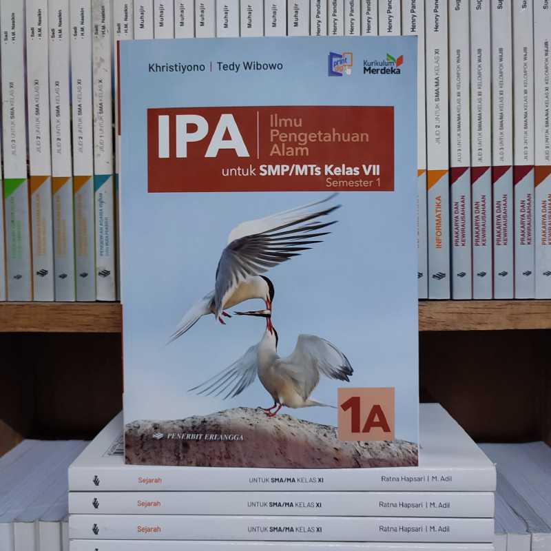 Promo Buku Ipa 1a Kelas 1/7/vii Smp Kurikulum Merdeka Erlangga Diskon ...