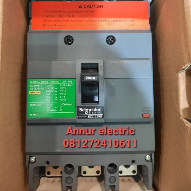 Promo Mccb ezc250n 3P 250A 25kA Schneider Diskon 23% di Seller Hubner ... Promo Mccb ezc250n 3P 250A 25kA Schneider Diskon 23% di Seller Hubner ...