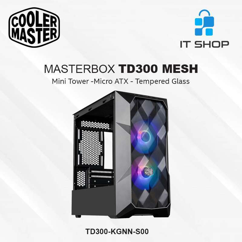 Jual Cooler Master Casing MasterBox TD300 MESH di Seller IT Shop ...