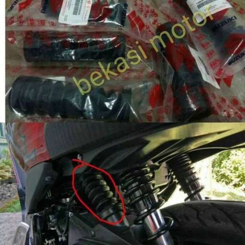 Promo joint inlet karet sambungan filter udara suzuki skywave hayate ...
