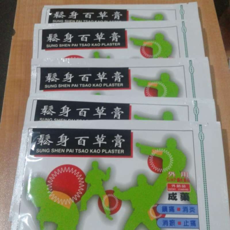 Promo Koyo Sung Shen Pai Tsao Kao Plaster - Pegel Linu/Nyeri Sendi ...