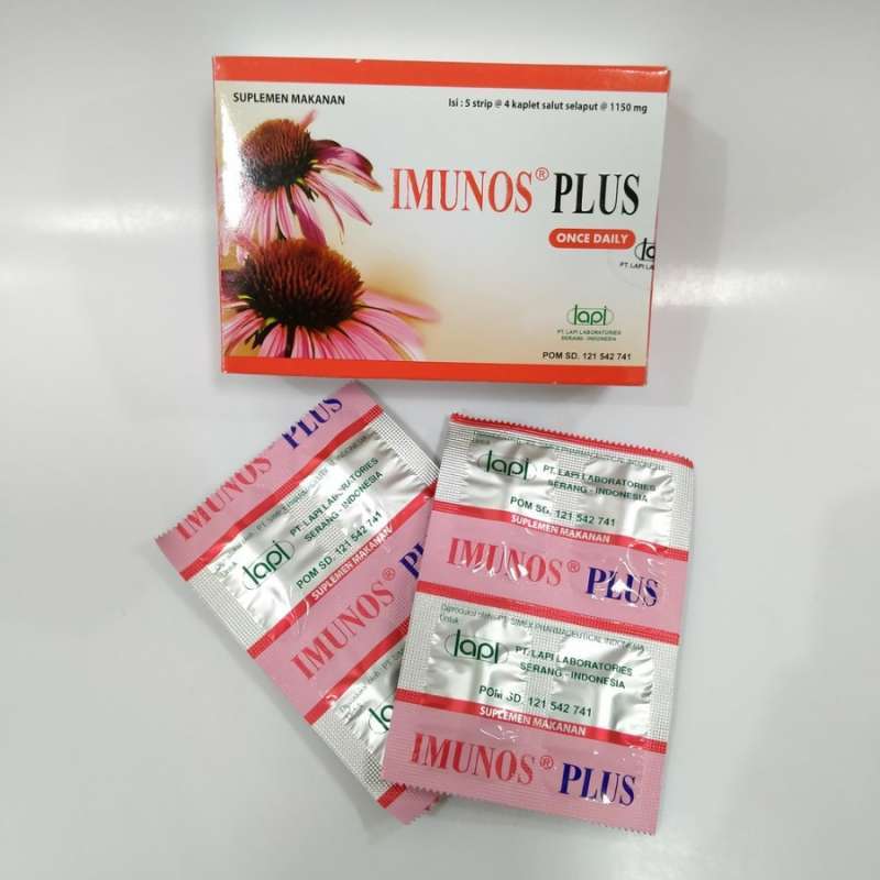 Promo Imunos Plus Tablet Suplemen Kesehatan Original Diskon 8% Di ...