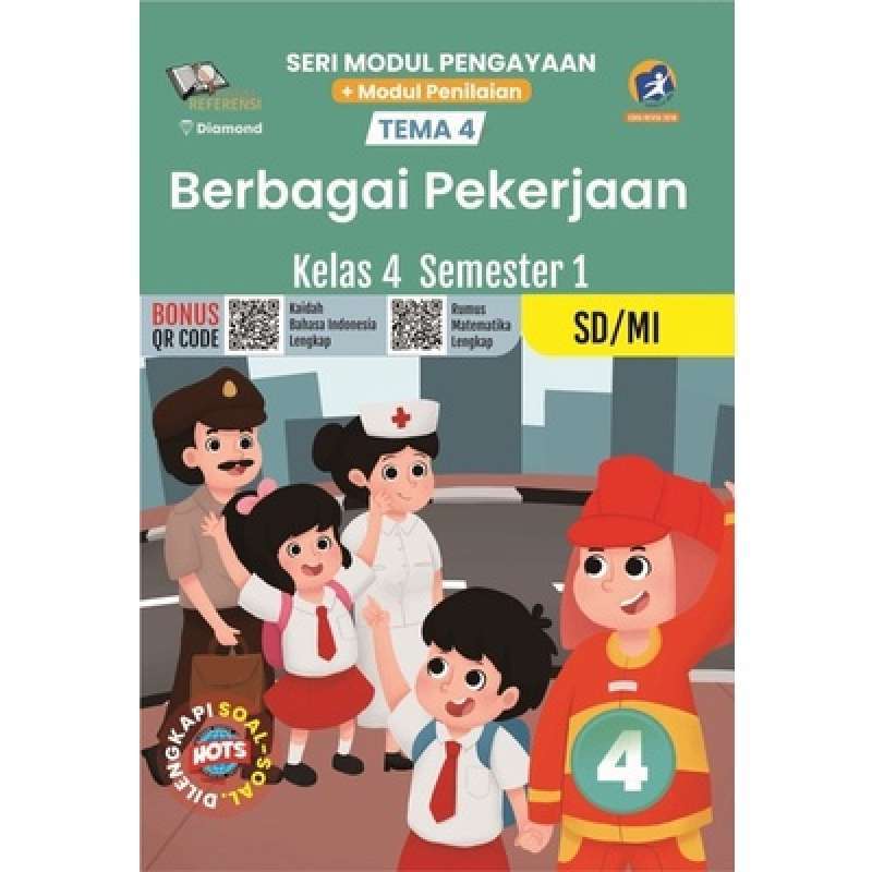 Jual Buku Lks Tematik Sd Kelas 4 Tema 1,2,3,4,5,6,7,8,9 Seri Modul Penilaian Dan Pengayaan ...