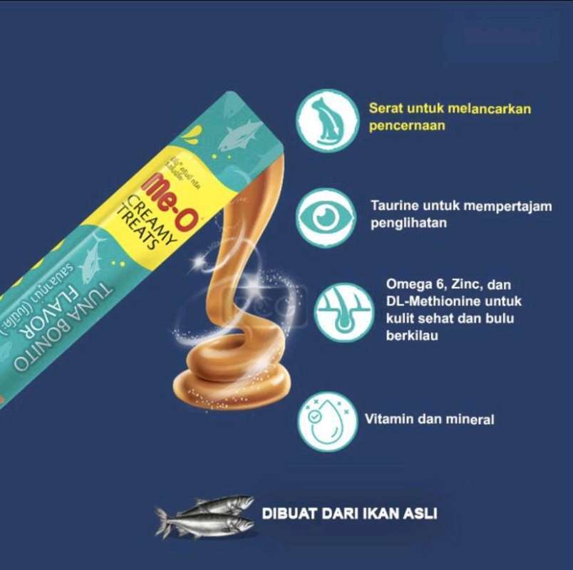 Jual Me-o Creamy Treats Maguro 60g Di Seller All In Original - Jl ...