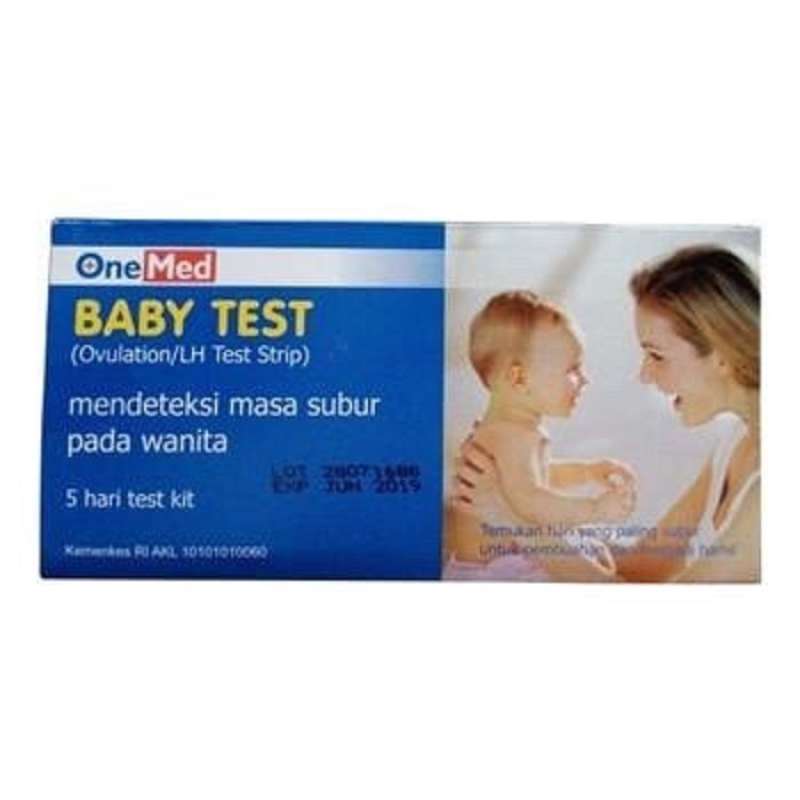 Promo ALAT TES MASA SUBUR ONEMED BABY TEST OVULATION ONE MED - TES ...