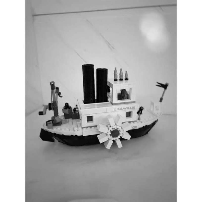 Jual Lego Block Boat Kapal Uap Mickey And Minnie Mouse Di Seller ...