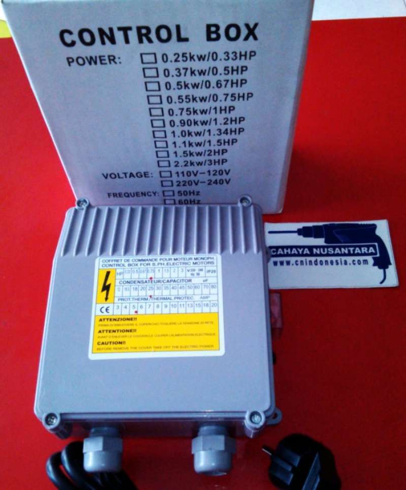 Promo Control Box Pompa Celup Inoto Control Box Pompa Submersible Inoto ...