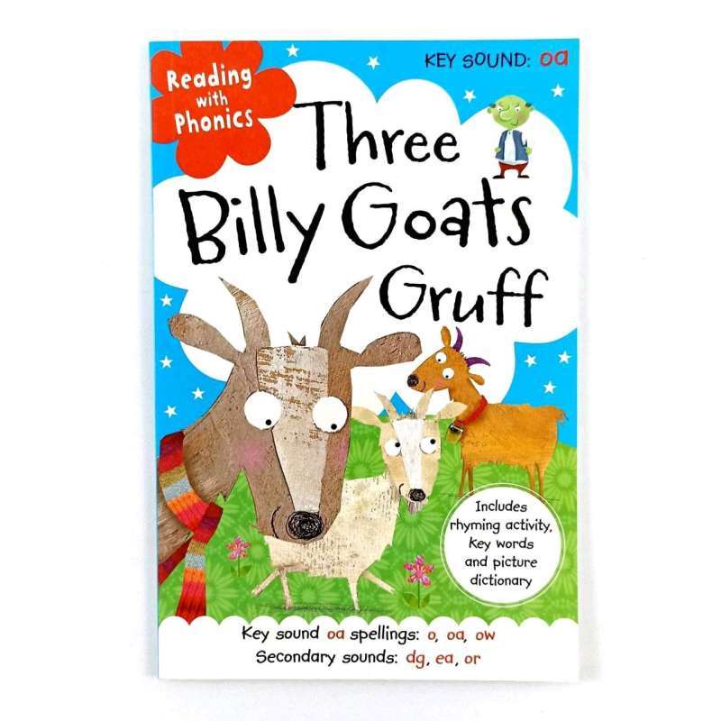 Promo Reading with Phonics Three Billy Goats Gruff Diskon 15% di Seller ...