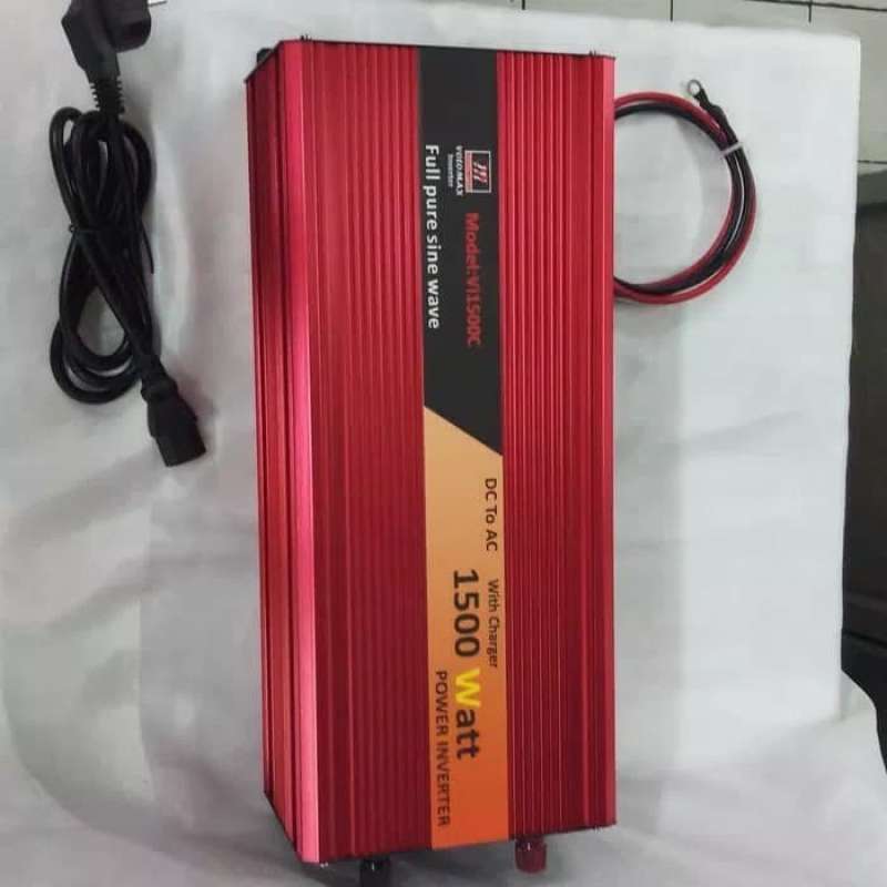 Promo POWER INVERTER plus CHARGER PURE SINE WAVE 24V 1500W ORIGINAL ...