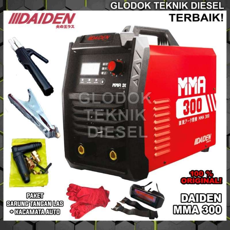 Promo MESIN LAS DAIDEN MMA 300 INVERTER WELDING MMA300 DAIDEN JAPAN ...