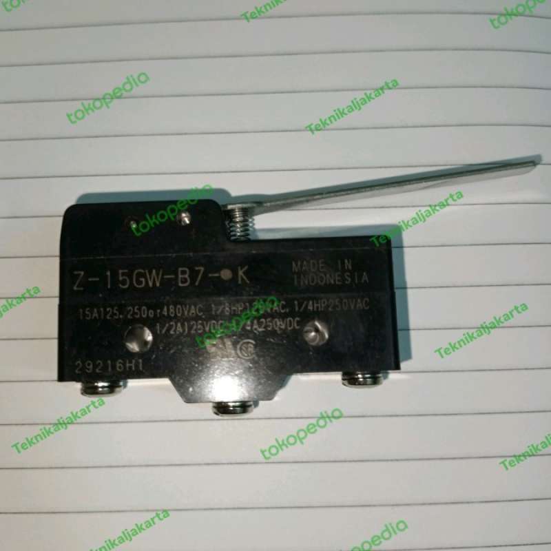 Promo Micro Switch Limit Switch Omron Z-15GW-B7-K Diskon 23% di Seller ...