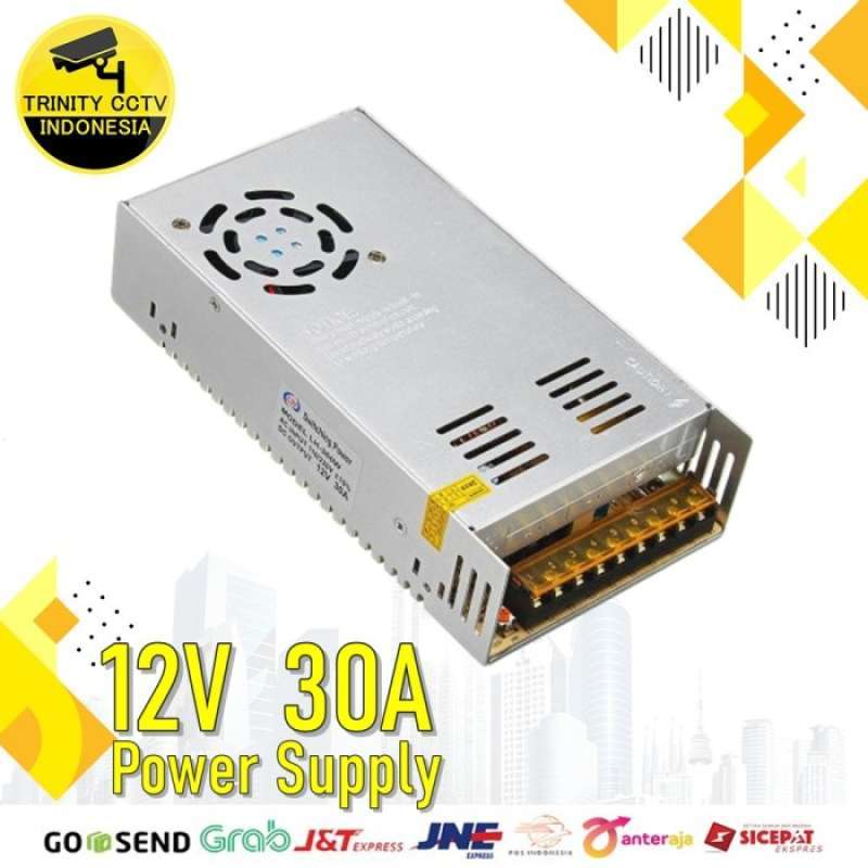 Promo PSU Power Supply Jaring 12V 30A Diskon 23% di Seller Hubner Store ...