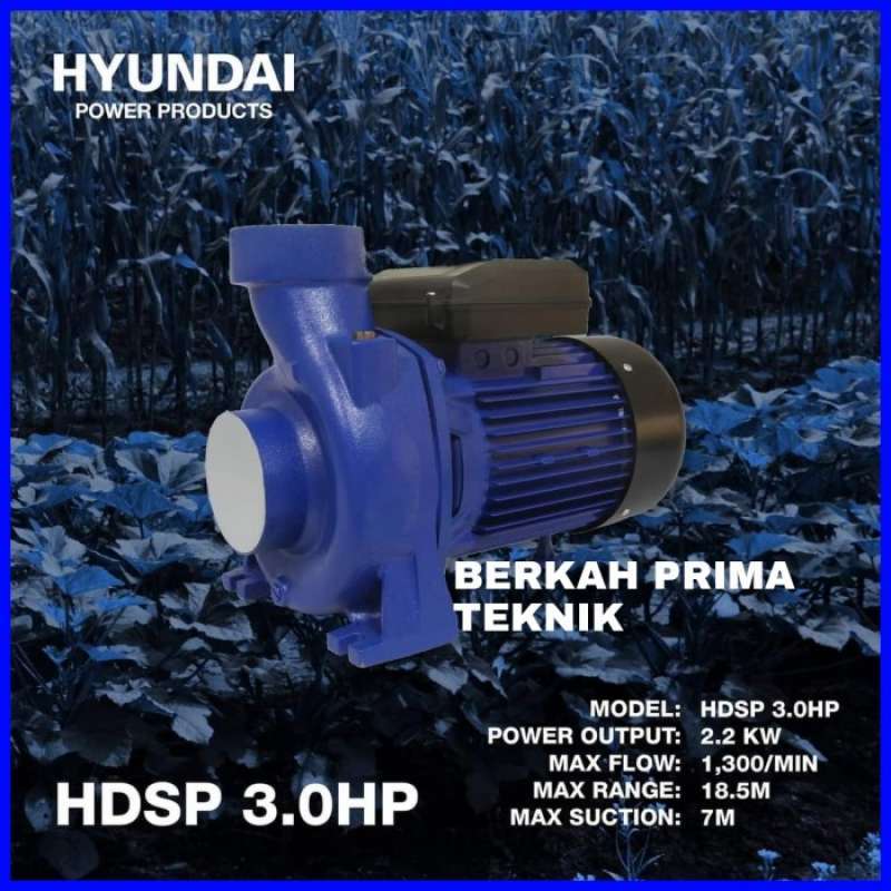 Promo Pompa Air Sentrifugal 2,2Kw 3 Phase Centrifugal Pump Hyundai Hdsp ...