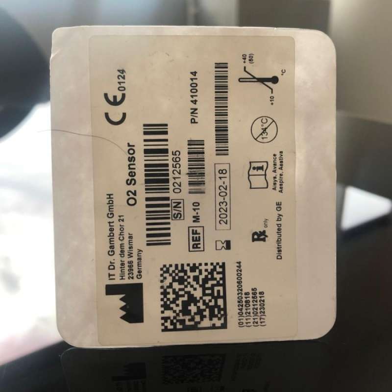 Promo O2 Cell Ge Datex Ohmeda O2 Sensor Ge Datex Ohmeda Oxygen Sensor ...