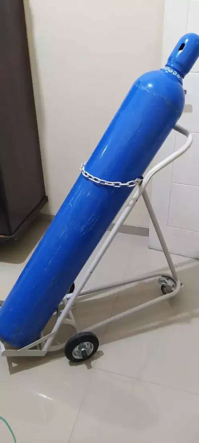 Jual Tabung Oksigen 6m3 6 M3 Komplit Troly Dan Regulator Full Set ...