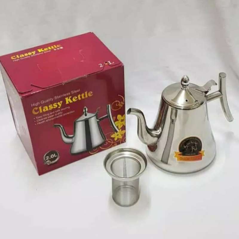 Promo Teko Classy Kettle Teko Teh Dan Kopi Stainlees Golden Horse ...