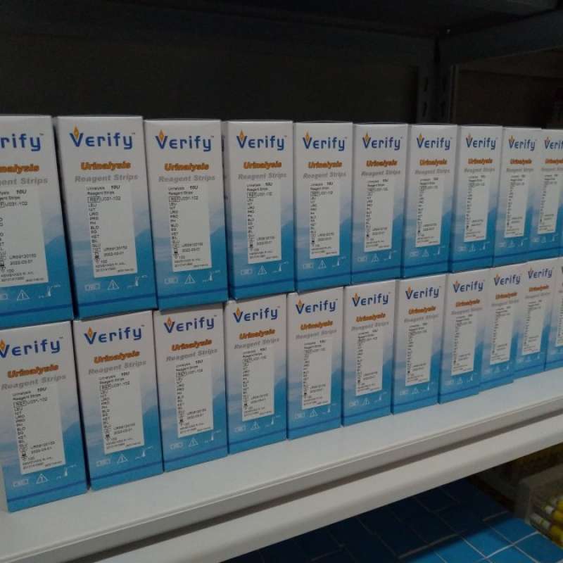 Jual Verify 10 Parameter Urinalysis Reagent Urine Strip Di Seller ...