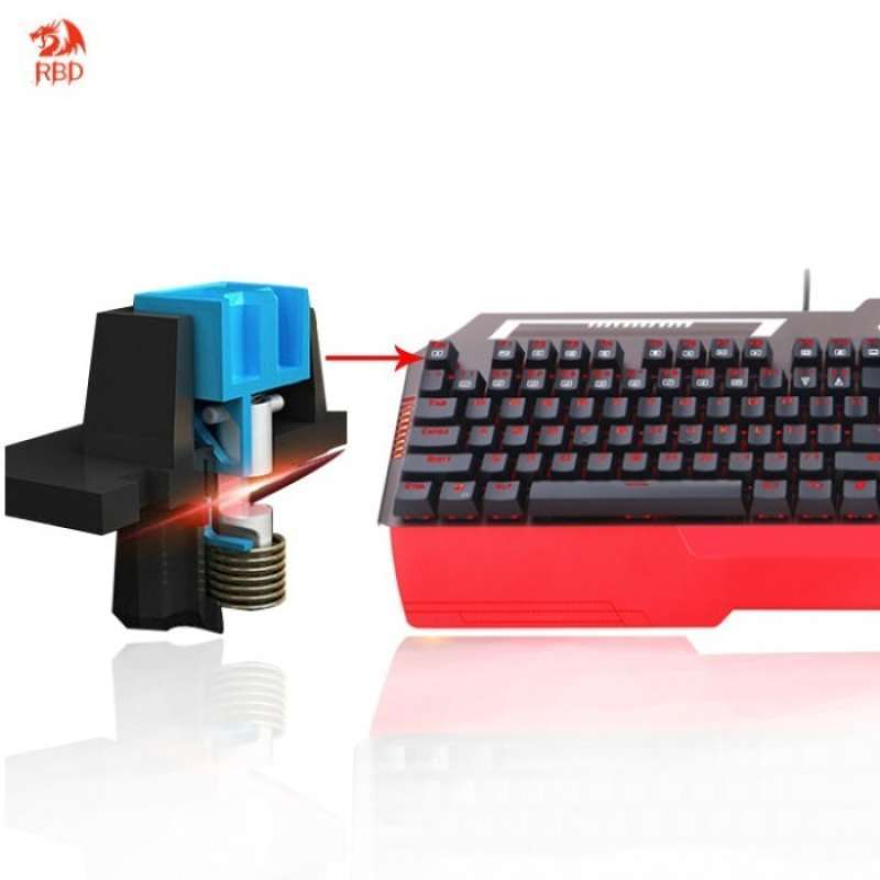 Jual Redragon K700 Mechanical Gaming Keyboard Anti-ghosting Water-proof ...
