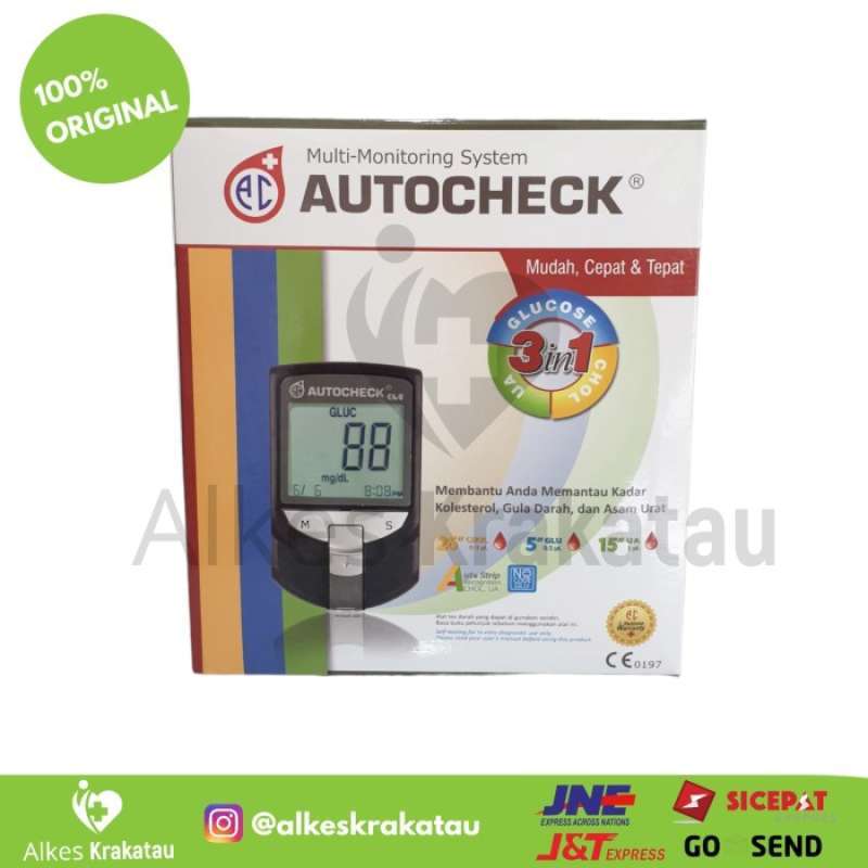 Promo Autocheck 3 In 1 Multi Monitoring System / Cek Gula Darah ...