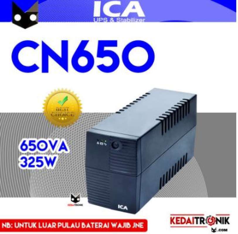 Promo UPS ICA CN650 Power Supply 650VA 650 325W Stabilizer AC Inverter ...