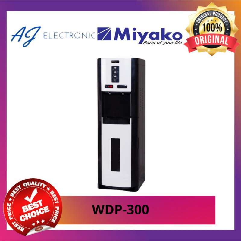 Jual DISPENSER MIYAKO WDP-300 / WDP-300 , GALON BAWAH HOT & COOL di ...