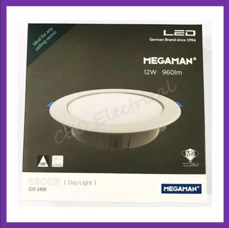 Jual Megaman Lampu Led Downlight 12w 12 Watt Cahaya Putih 125mm 5 Inch Di Seller Cybercom - Sei ...